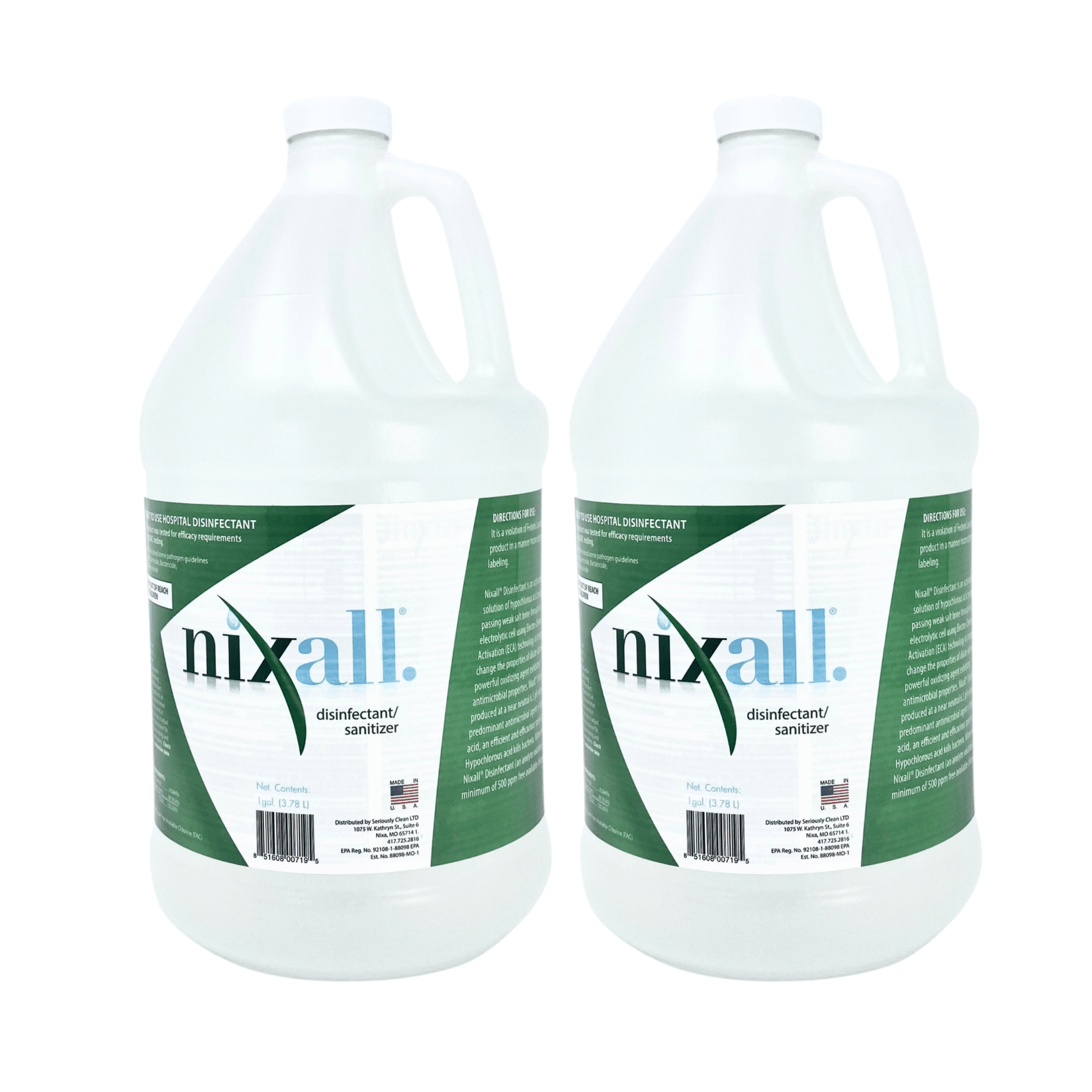 Nixall® Disinfectant/Sanitizer - Nixall